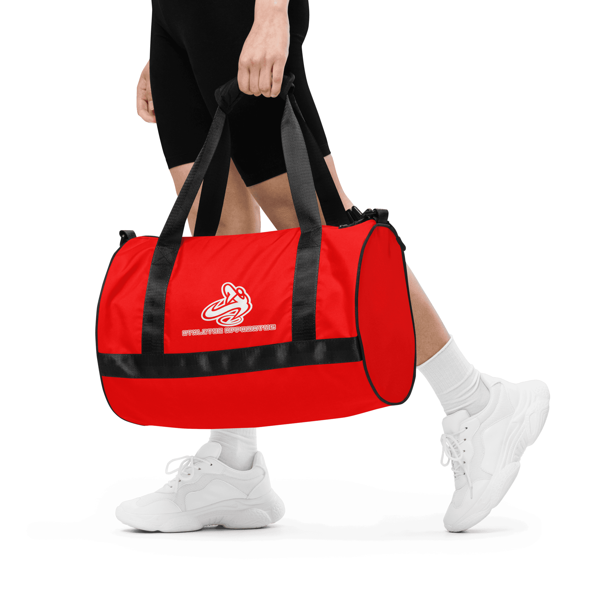 Athletic Apparatus Red gym bag